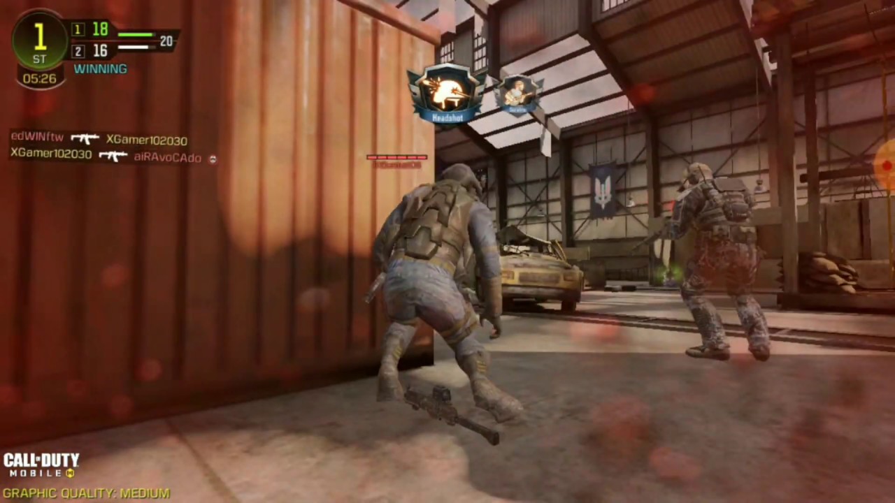 Call of Duty Mobile|| Free for all mode|| Neck to Neck Match. - YouTube
