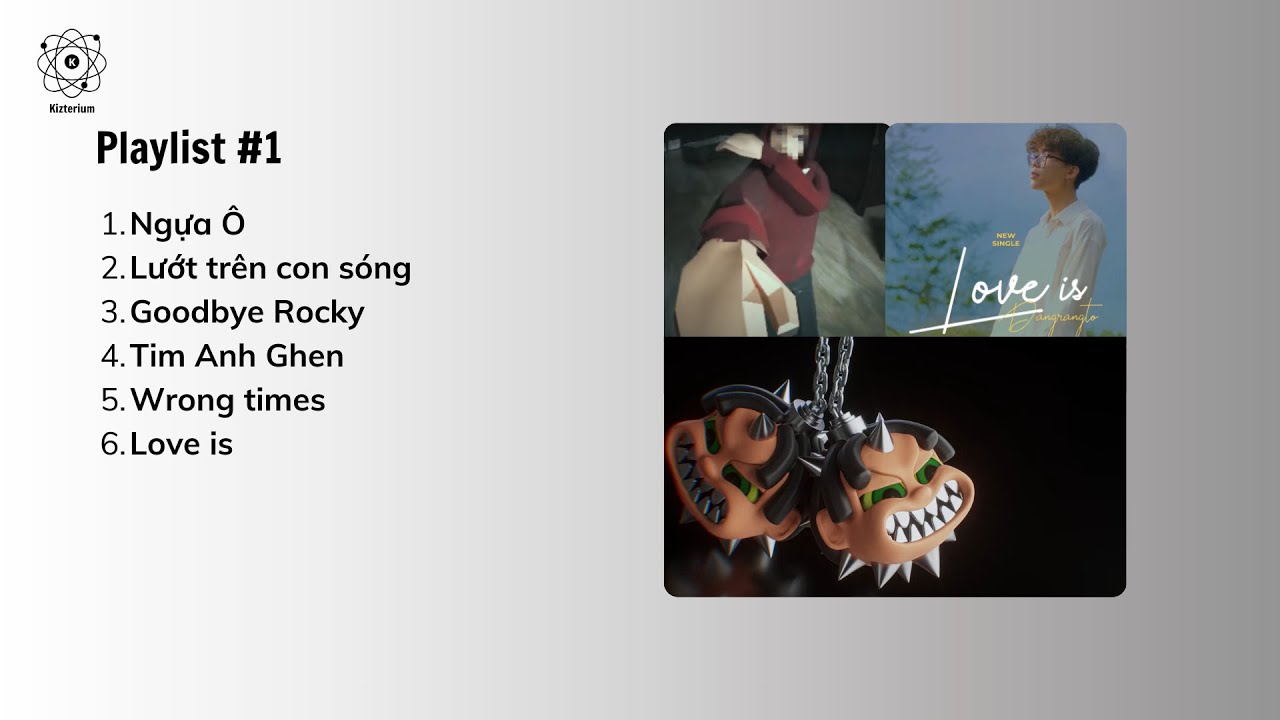 Music Playlist #1 | Ngựa Ô, Lướt trên con sóng, Goodbye Rocky, Tim Anh ...