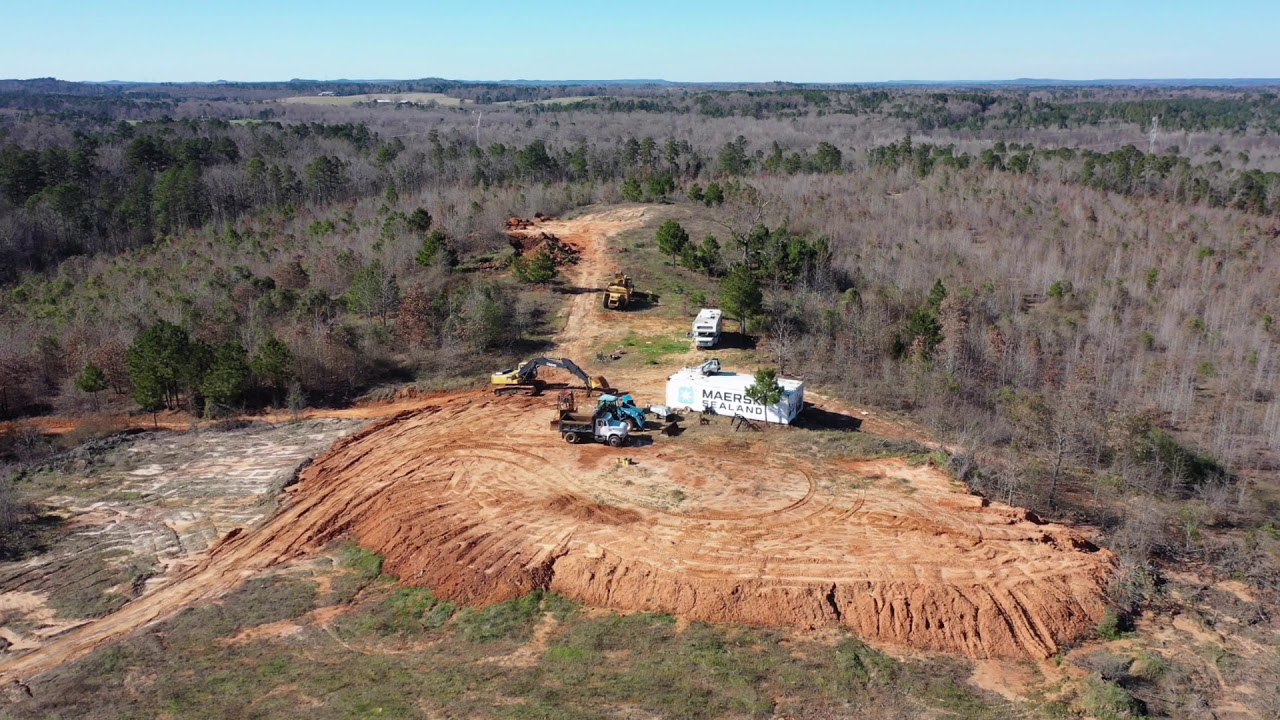 BacktoCountry Homestead Building Pads drone view - YouTube