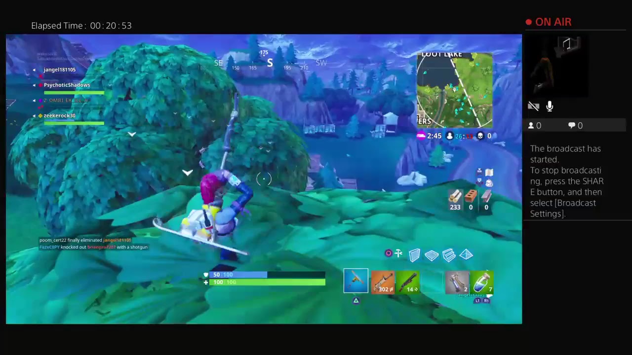 Fortnite game play 50vs50 Mode - YouTube