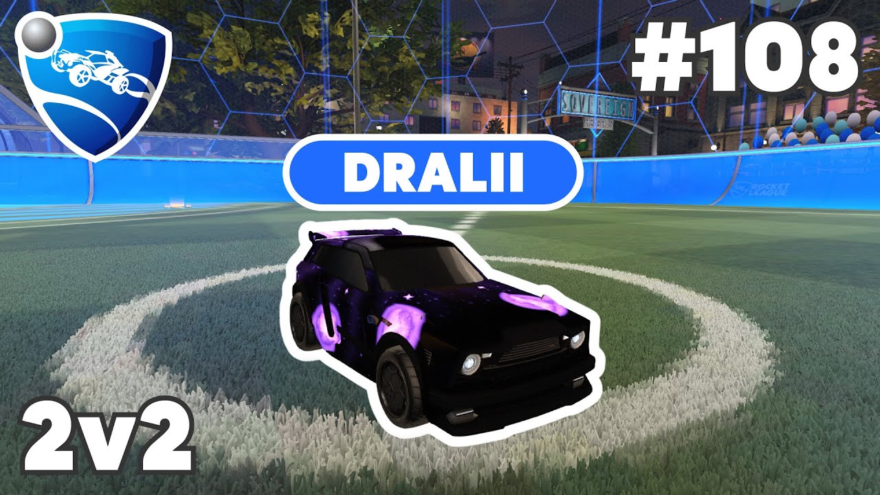 dralii Ranked 2v2 PRO Replay #108 - Rocket League Replays - YouTube