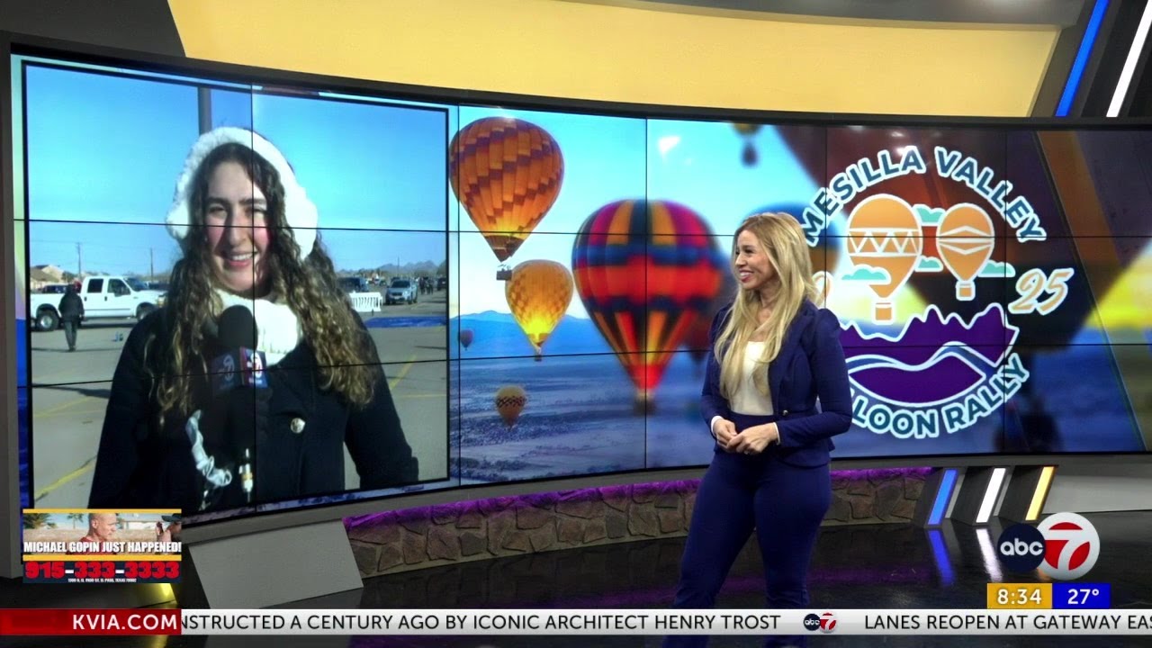 Katie Frazier and Iris Garcia Barron Mesilla Valley Ballon Rally - YouTube
