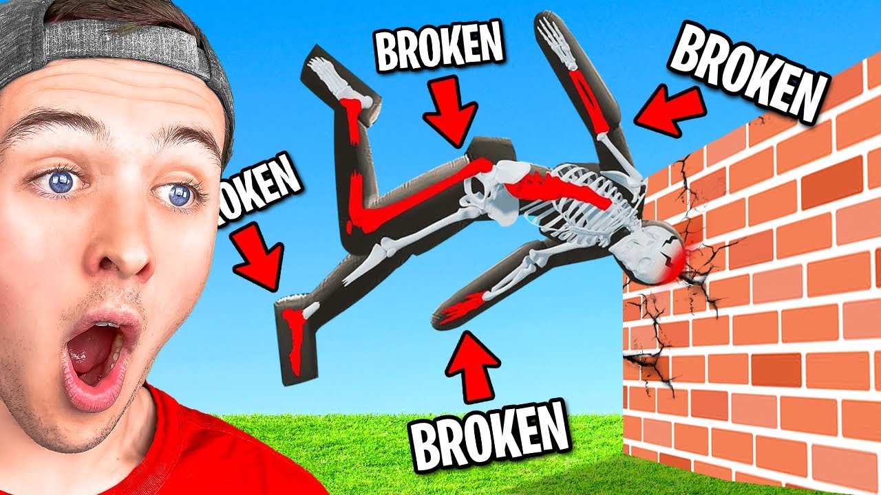 BREAKING EVERY BONE in Ragdoll Simulator - YouTube