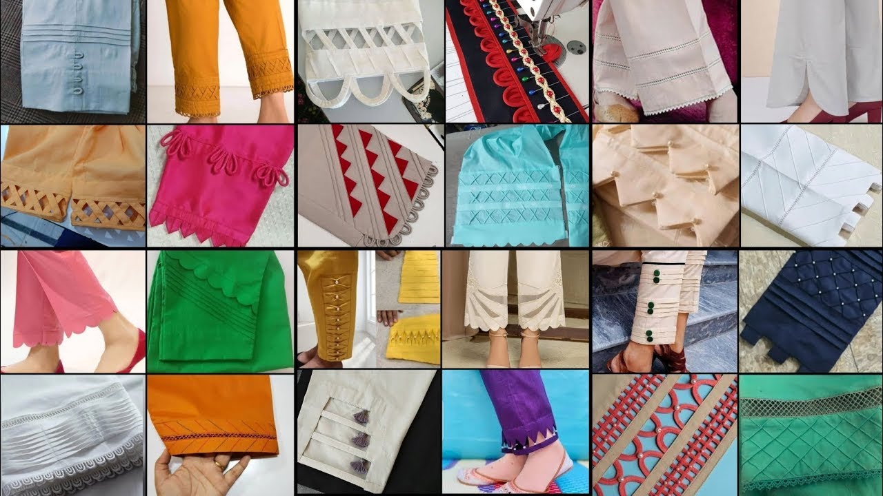 Trouser Designs 2024 || Latest And Stylish Trouser Designs 2024 - YouTube