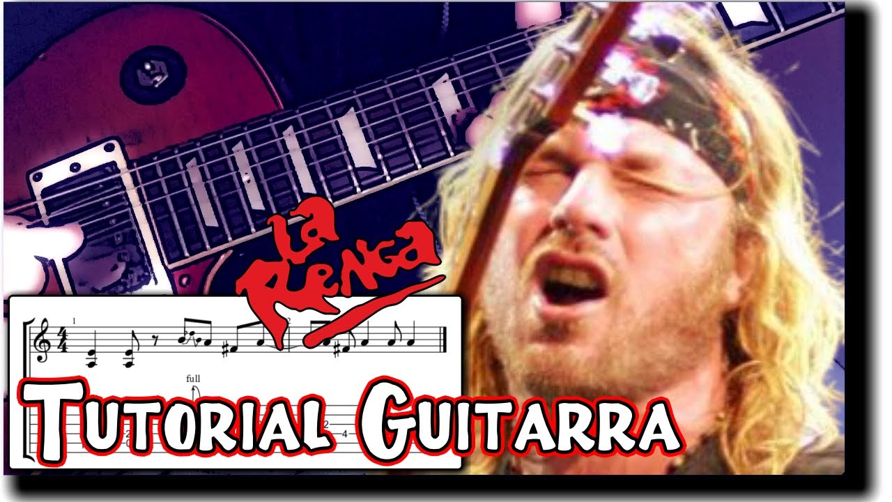 APRENDÉ UNO DE LOS MEJORES TEMAS DE LA RENGA!!!! Tutorial Tablatura ...