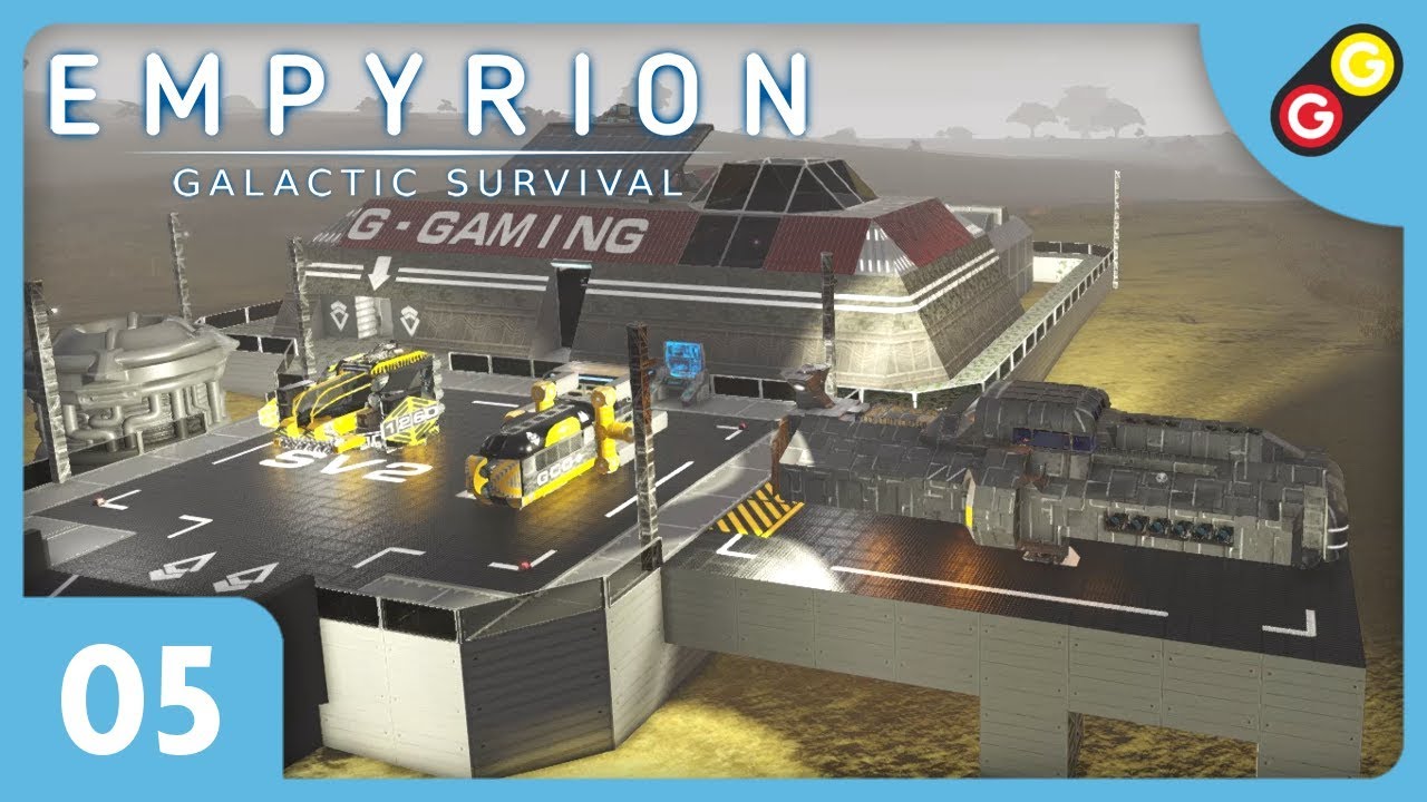 Empyrion #05 La vraie base GaduGaming ! [FR] - YouTube