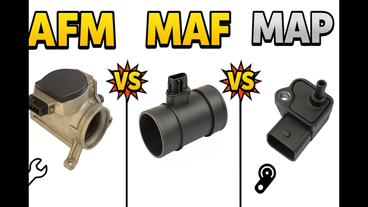 MAF vs AFM vs MAP: ¿Cuál sensor de flujo de aire es mejor ...