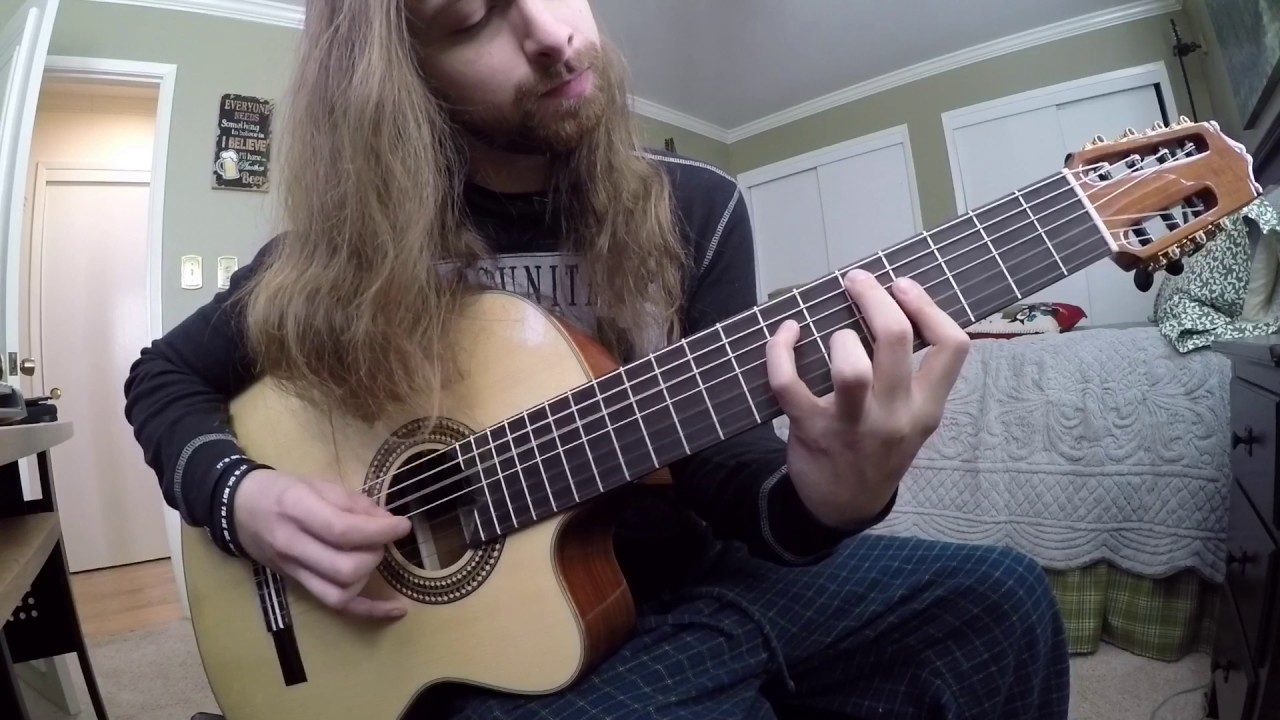 Brian James || Cynic - Integral Birth (Acoustic Cover) - YouTube