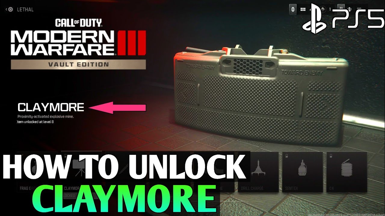 How to Unlock Claymore MODERN WARFARE 3 | How to Get Claymore MW3 ...