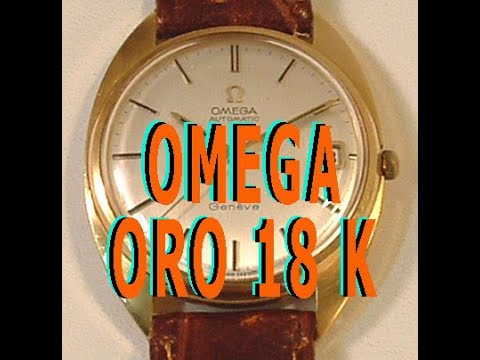 OMEGA "Cassa Oro 18 K-Movimento Meccanico - "OMEGA" 18 K Gold Case ...