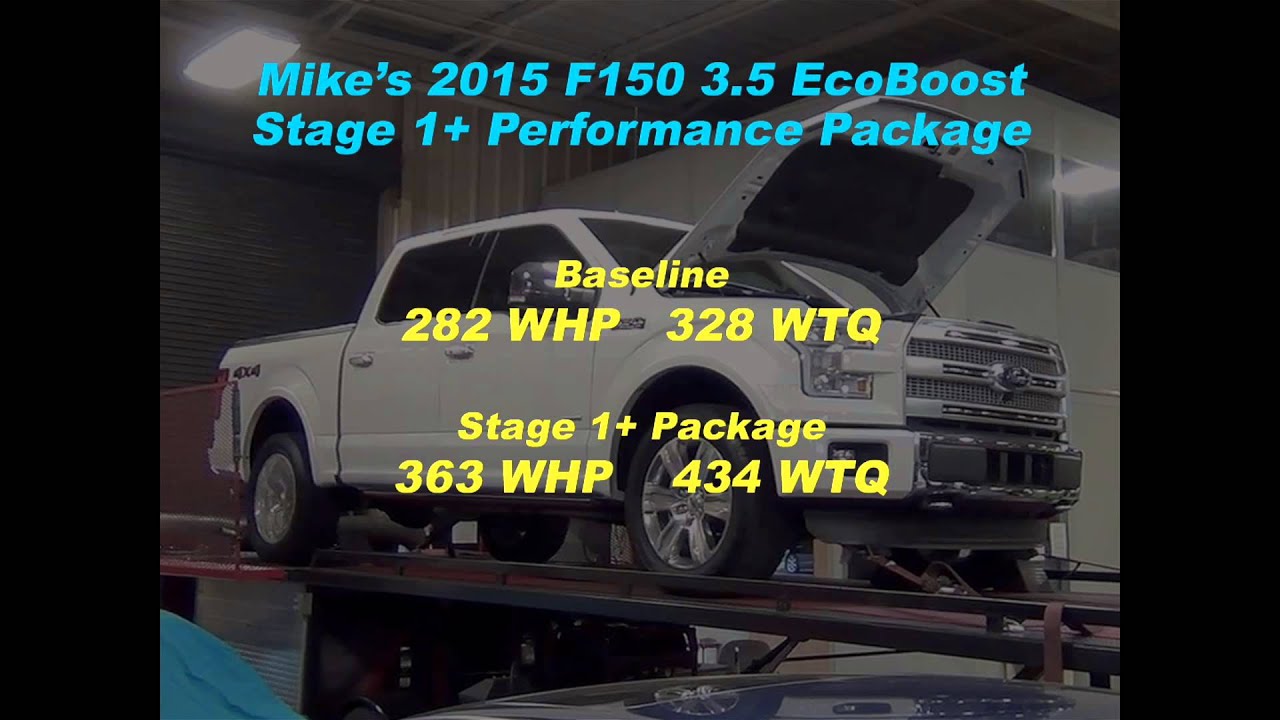 Mike’s 2015 F150 3.5 EcoBoost Stage 1+ Performance Package - YouTube