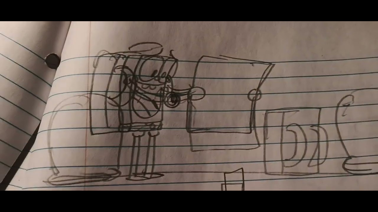 SPONGEBOB RODEO DAZE REDRAWN STORYBOARD - YouTube