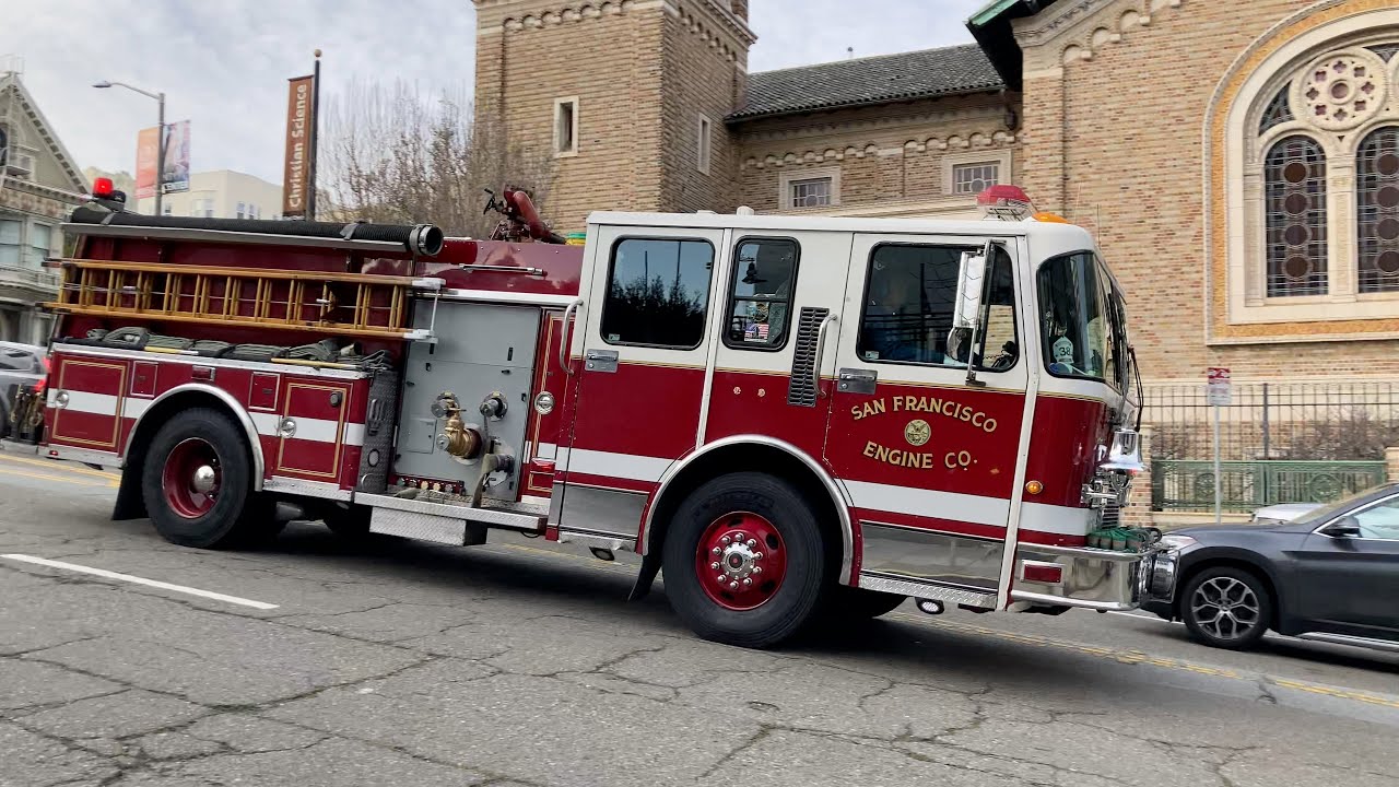 San Francisco Fire Department RP @ California St & Franklin St San ...