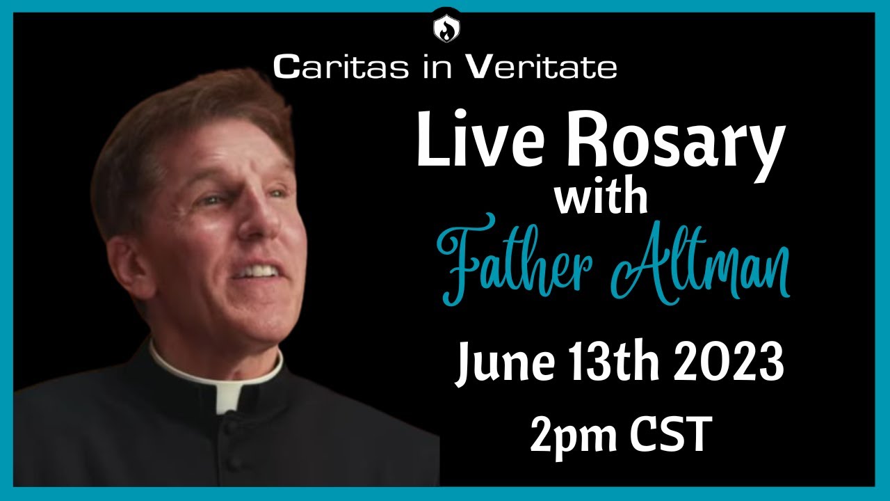 Live Rosary With Father James Altman - YouTube