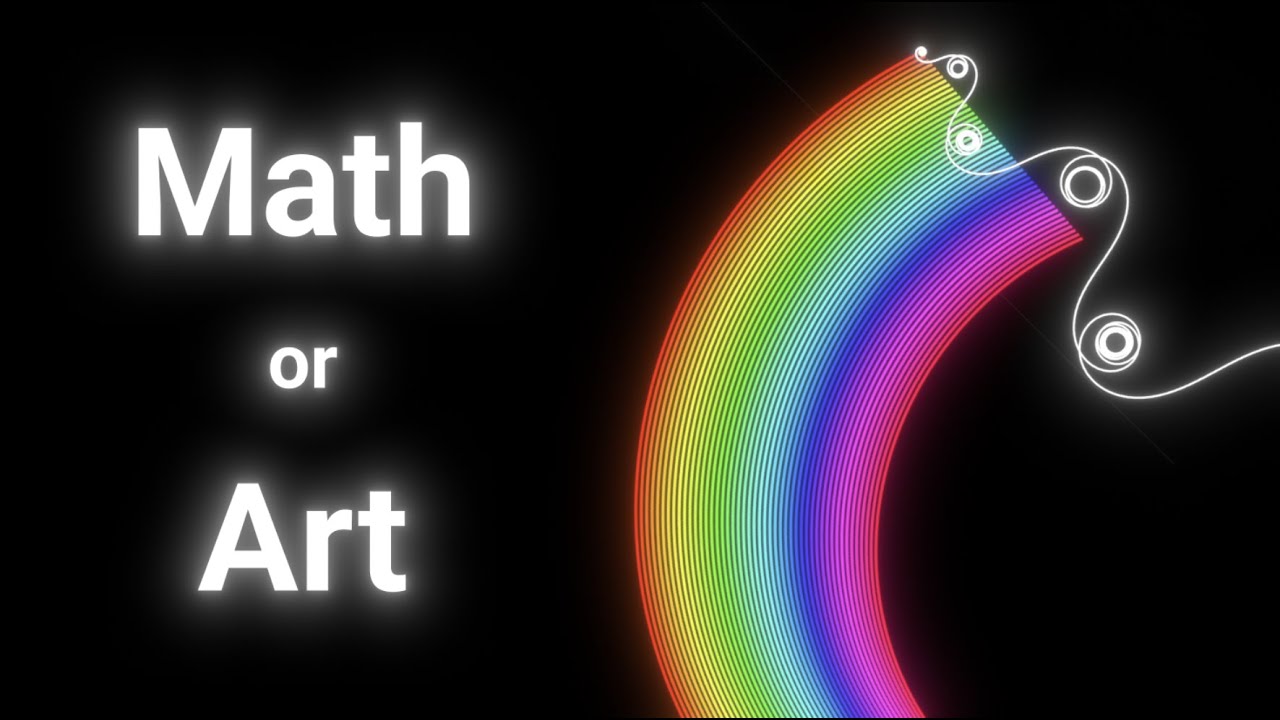 Math from art perspective? | Rainbow Graph 🌈 - YouTube