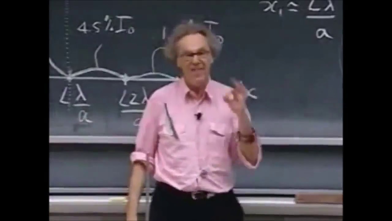Angular resolution by Dr. Walter Lewin MIT - YouTube