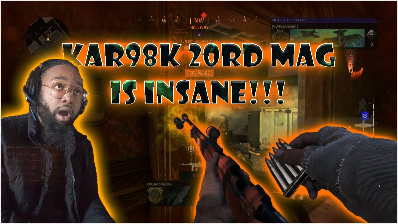 Ancient: The KAR98K 20 Round MAG Is "INSANE"!!! (Highlights) - YouTube