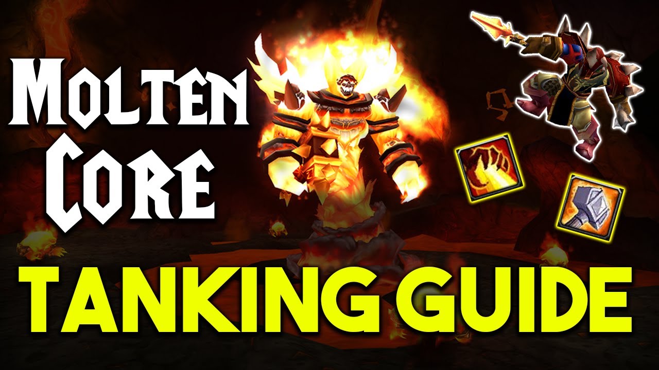 Molten Core Tanking Guide WoW Classic | Fury Prot Warrior Main Tank POV ...
