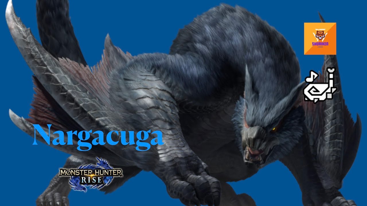 MH Rise Nargacuga Hunting Horn 迅龙 狩猎笛 Gameplay - YouTube