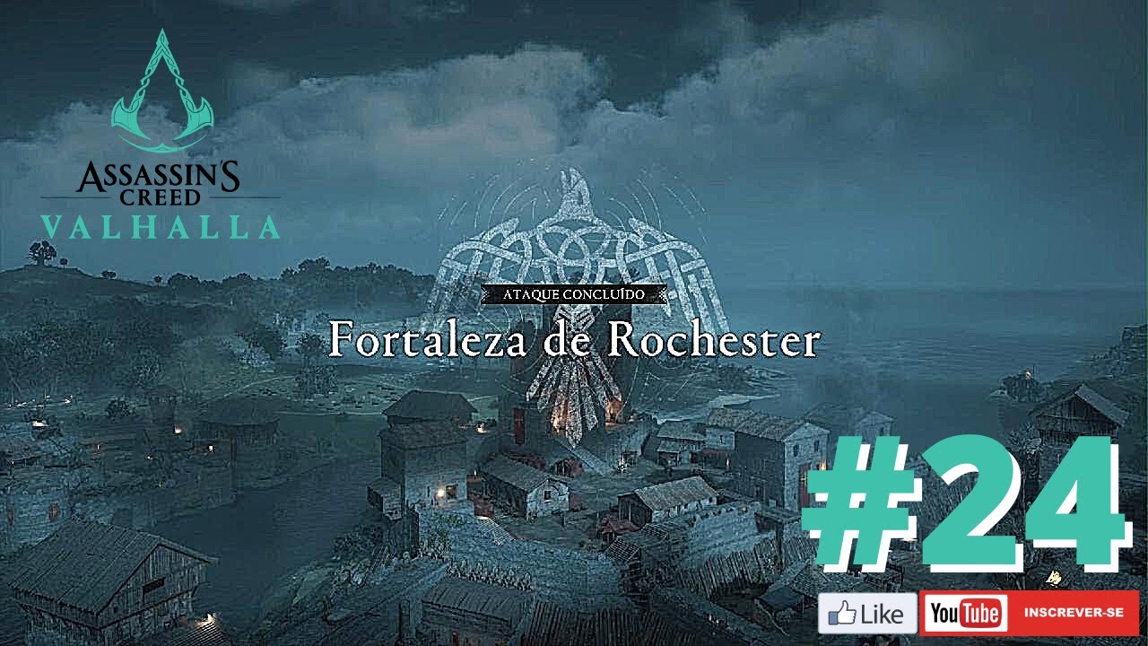 Assassin's Creed Valhalla - Parte 24 - Guerra na Fortaleza de Rochester ...