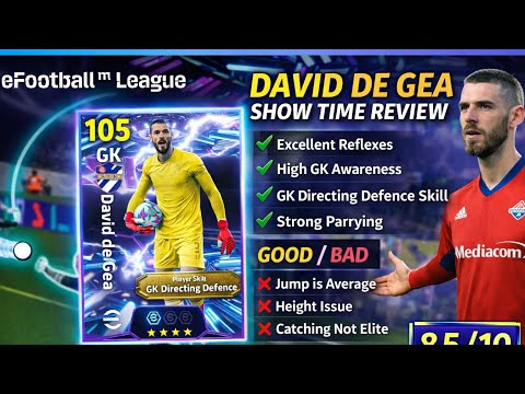 FREE David De Gea Showtime Review- BEST F2P GOALKEEPER😱eFootball |eFootball 2026