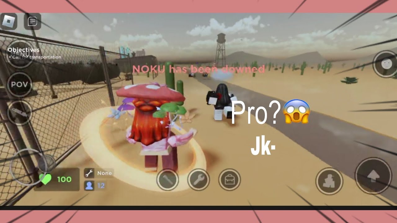 Desert map Evade gameplay mobile | I was having a hand injury 🤕 #Evade ...