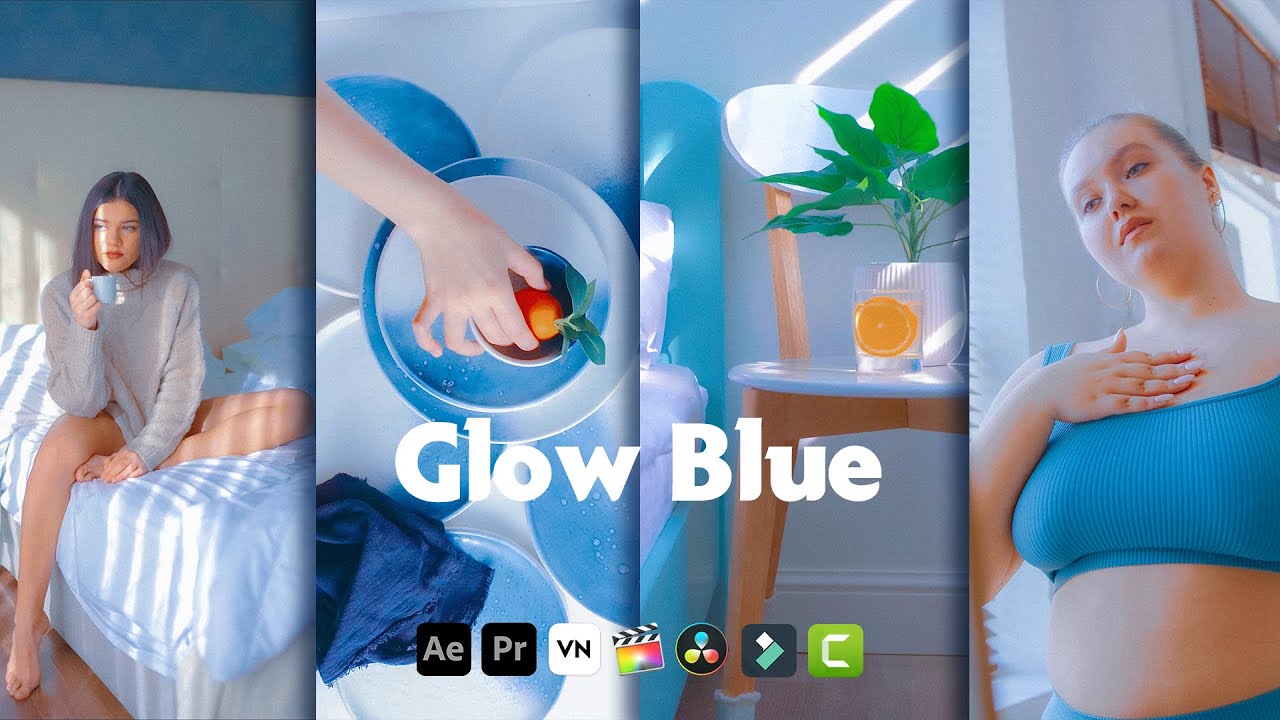 Glow Blue Lut Capcut | Light Blue Free Luts | Blue Tone Lut | Blue Sky ...