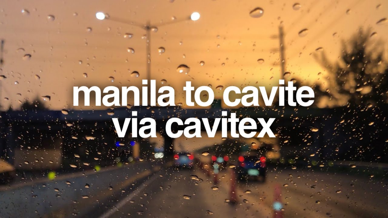 Driving from Manila to Cavite via CAVITEX Coastal Road with a Beautiful ...
