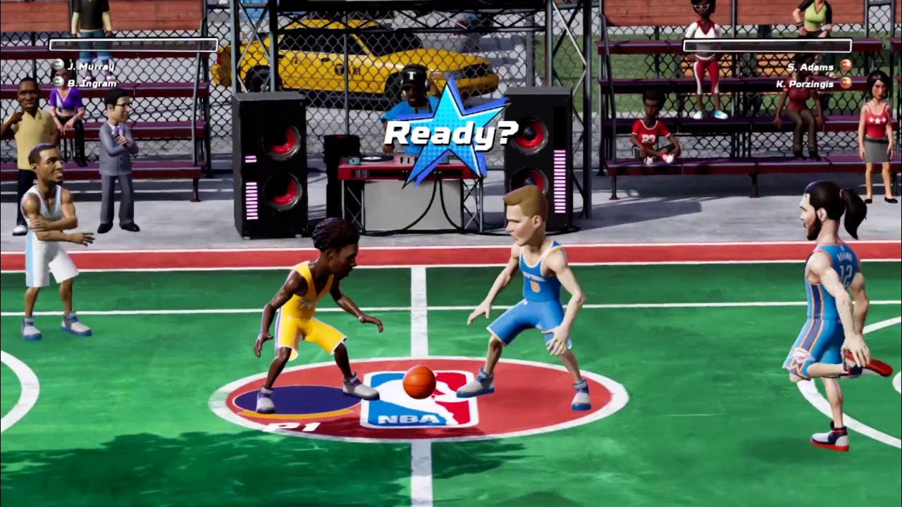 NBA Playgrounds Switch Gameplay - YouTube