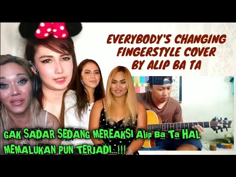 Saking semangatnya saat mereaksi alip ba ta tampa di sadari hal ...
