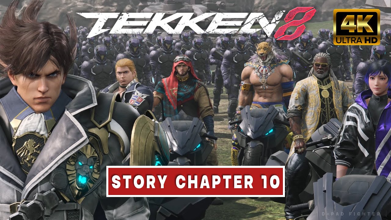TEKKEN 8 - Story Mode (Chapter 10) Gameplay Full movie / 4K 60FPS - YouTube