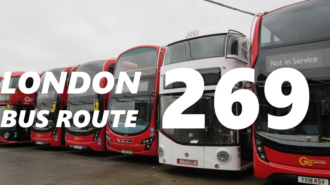 LONDON BUS ROUTE 269 towards Bromley North Station - YouTube