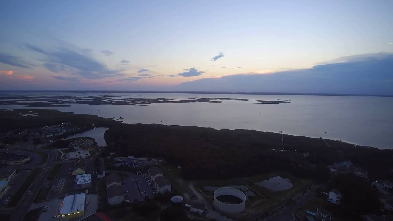 Corolla NC OBX aerial - YouTube