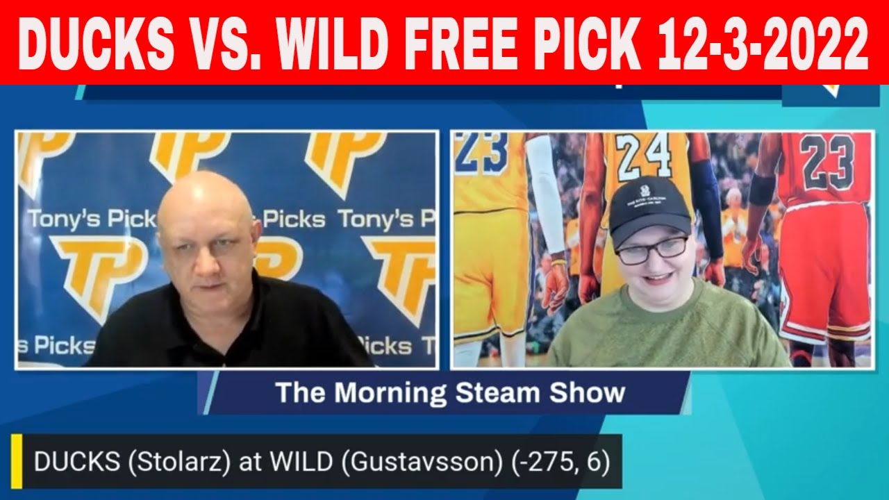 Anaheim Ducks vs Minnesota Wild 12/3/2022 FREE NHL Expert Analysis on ...