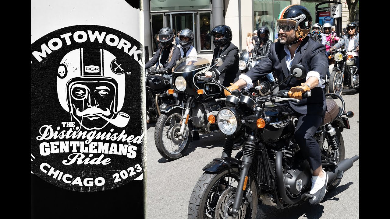 Distinguished Gentleman's Ride - Chicago, IL 2023 - YouTube