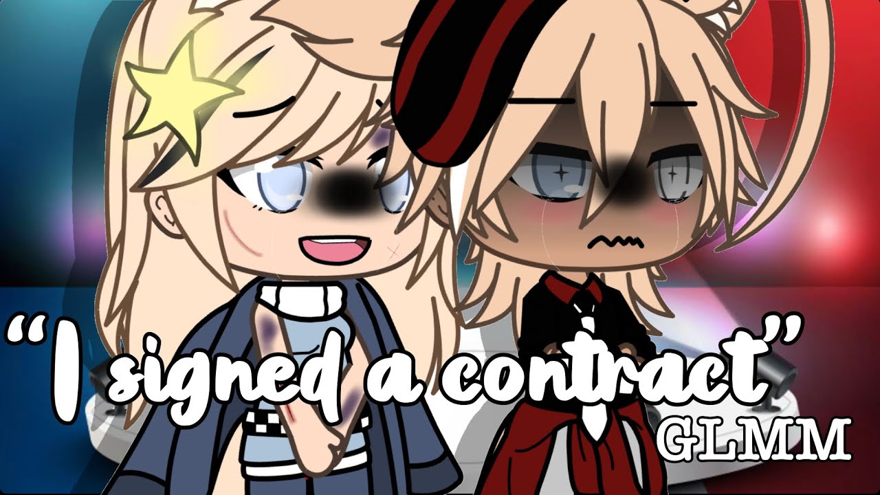 📝 “I signed a contract 📝 • Glmm • Some outfits by Bubble Blue (link in ...