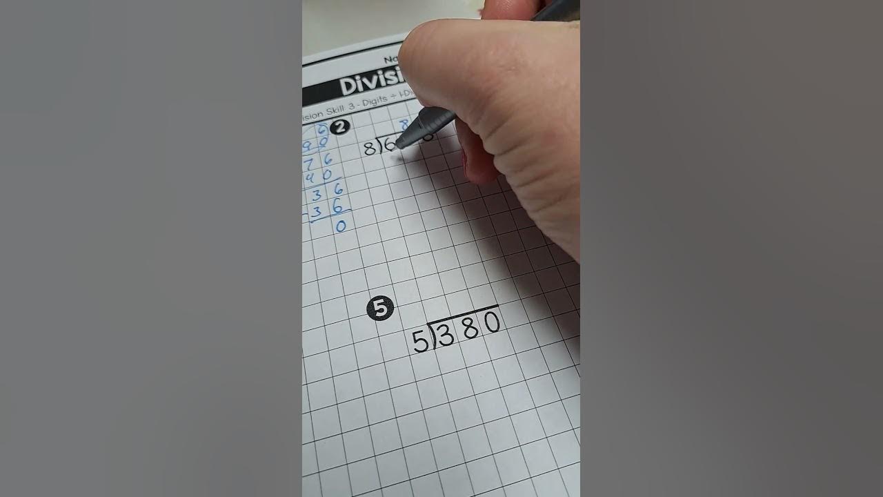 division standard algorithm/ partial quotient - YouTube