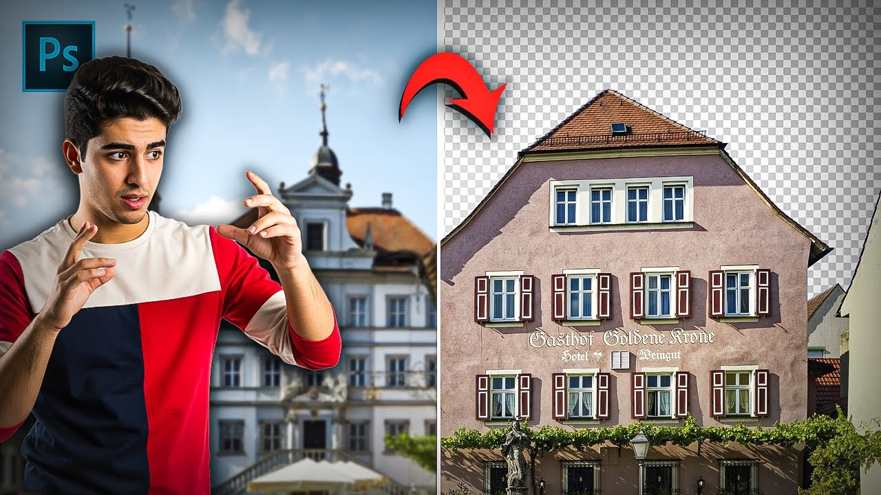 Removing Complex Backgrounds in Photoshop | Channels Technique - YouTube