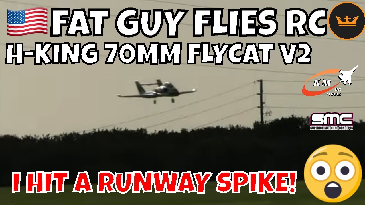 H-KING FLYCAT V2 I HIT A HAZARD by FGFRC #aviation #rcjets #airplane ...