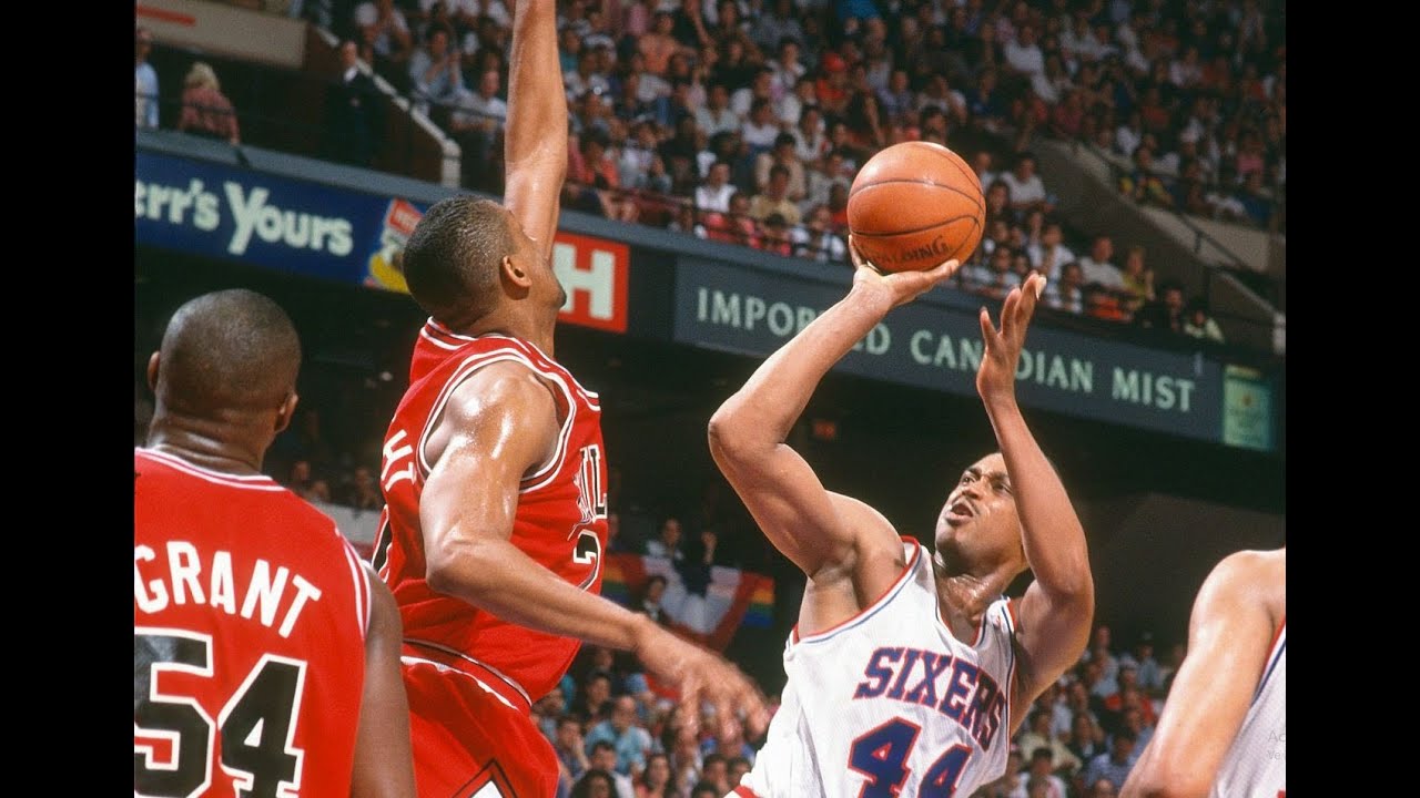 Playoffs 1989/90 - Philadelphia 76ers vs Chicago Bulls (Partido 4 ...