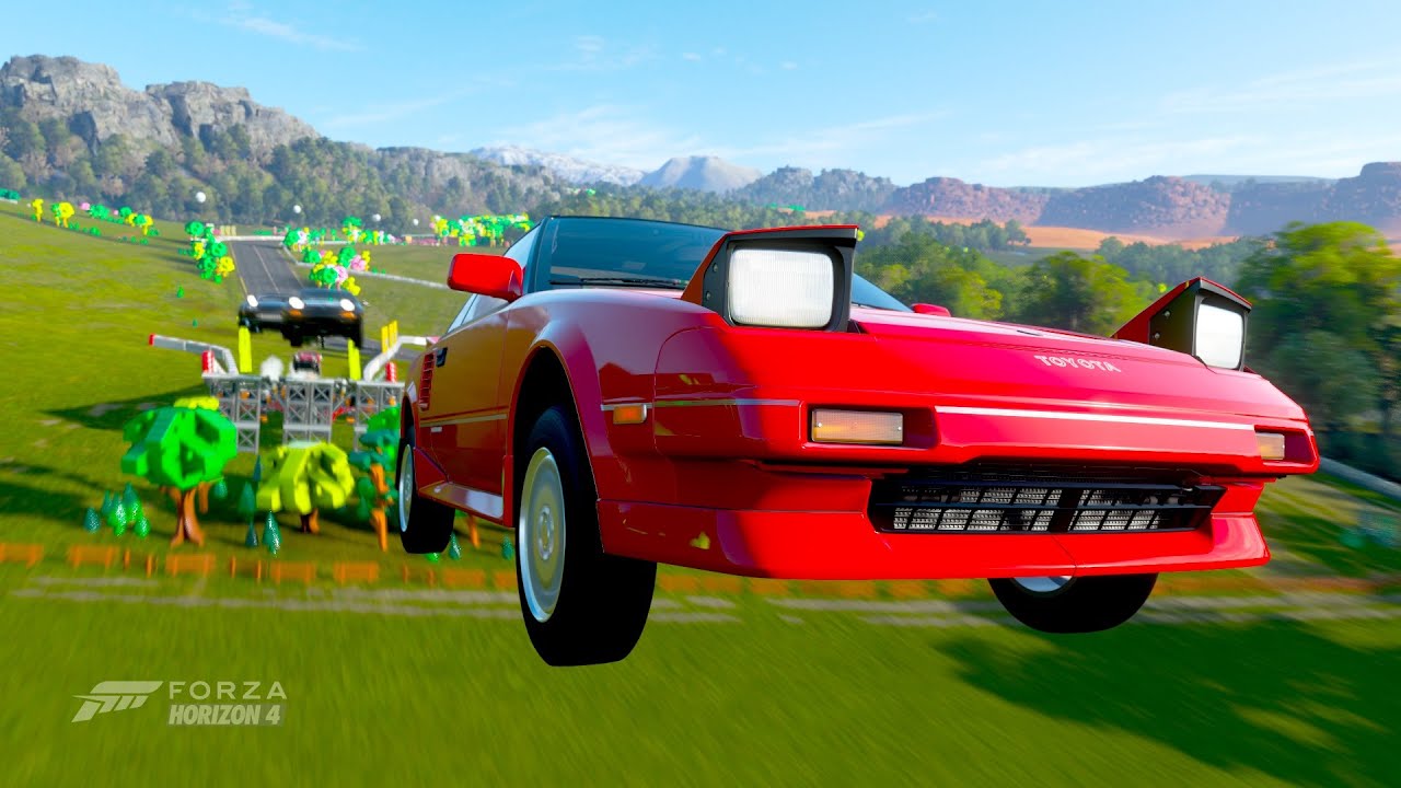 FH4 LEGO Speed Champions - 1989 Toyota MR2 SC - Flower Smash Cross ...