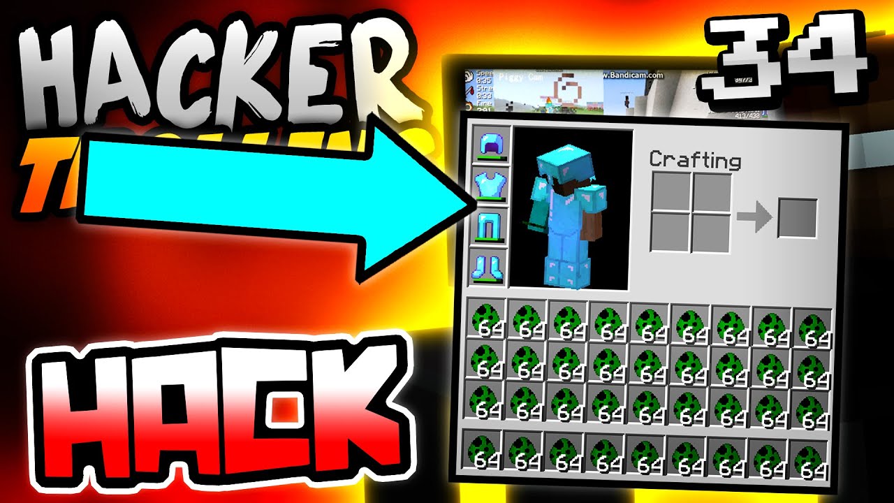 Minecraft HACKER TROLLING - C EGG HACKER IS A GOD!! - Ep. 34 ...
