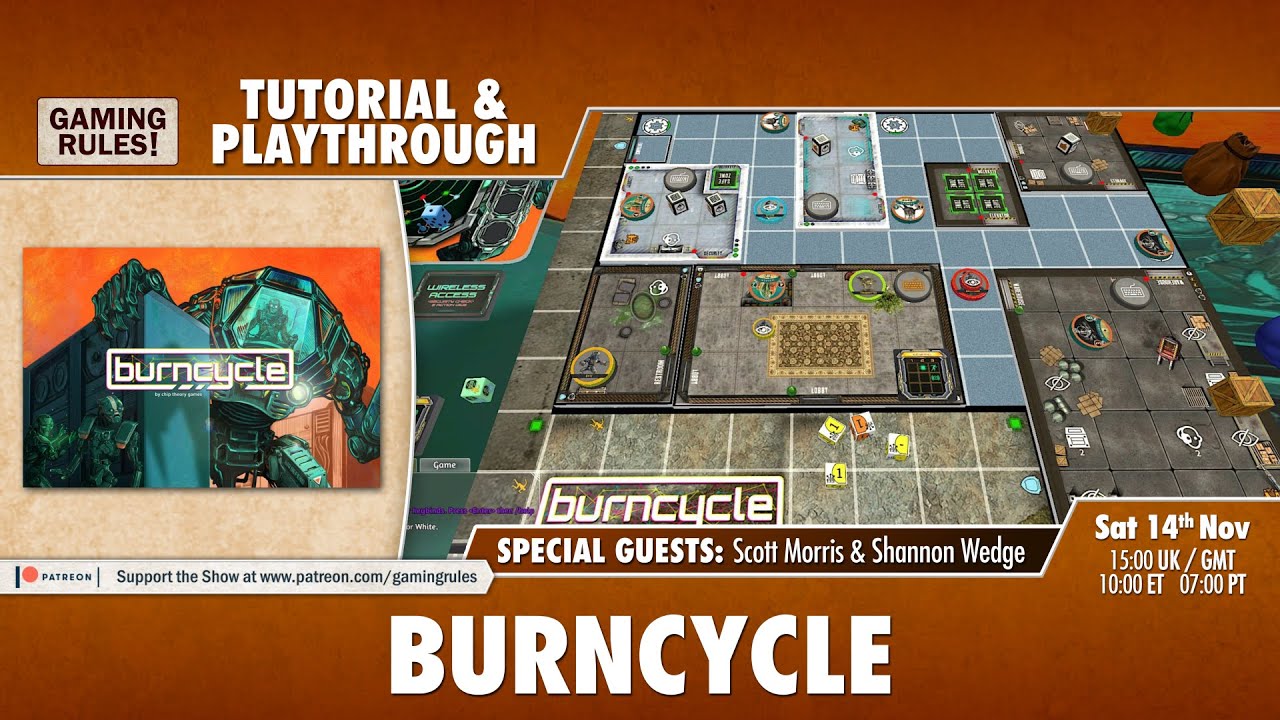burncycle - Tutorial & Playthrough with Shannon and Scott Morris - YouTube