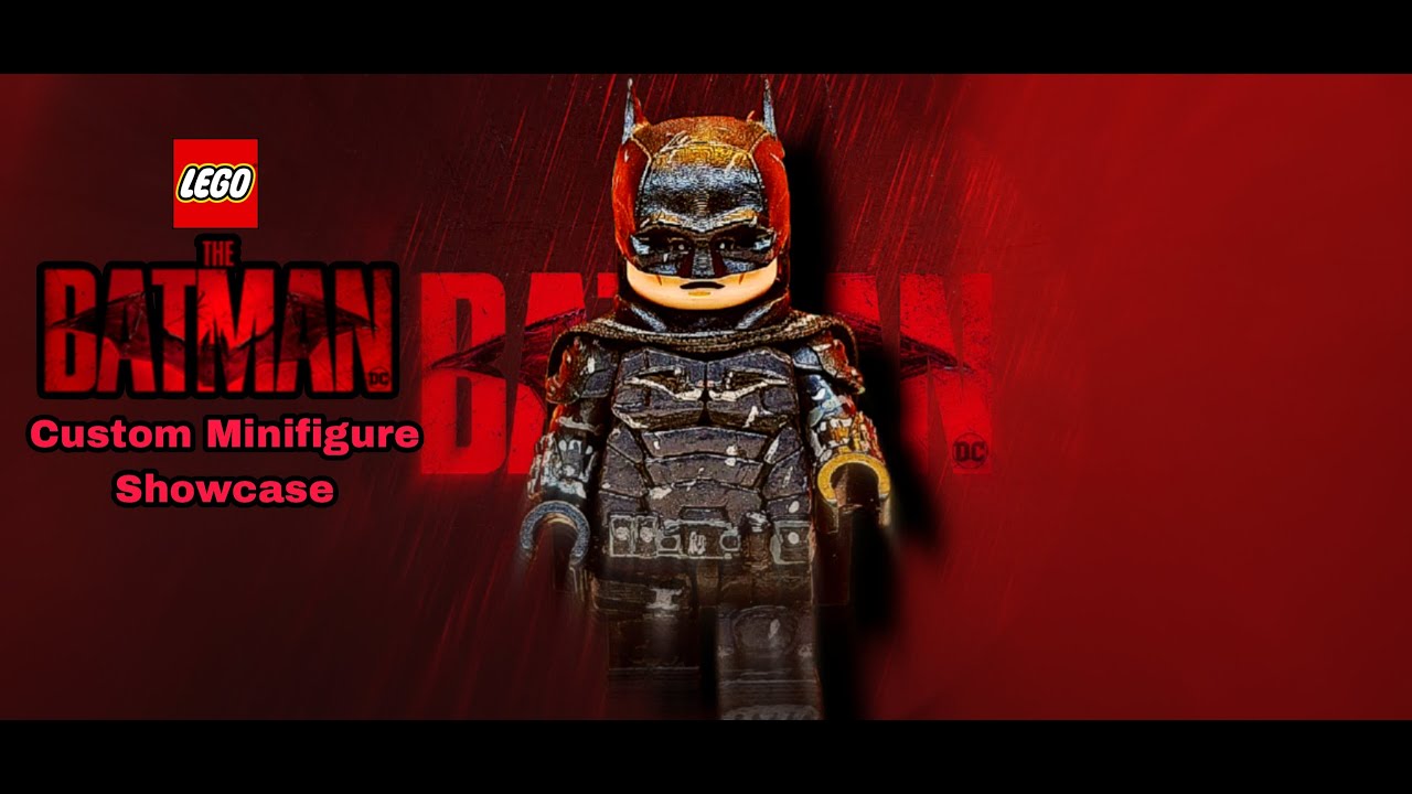 LEGO The Batman - Custom Minifigure Showcase - YouTube