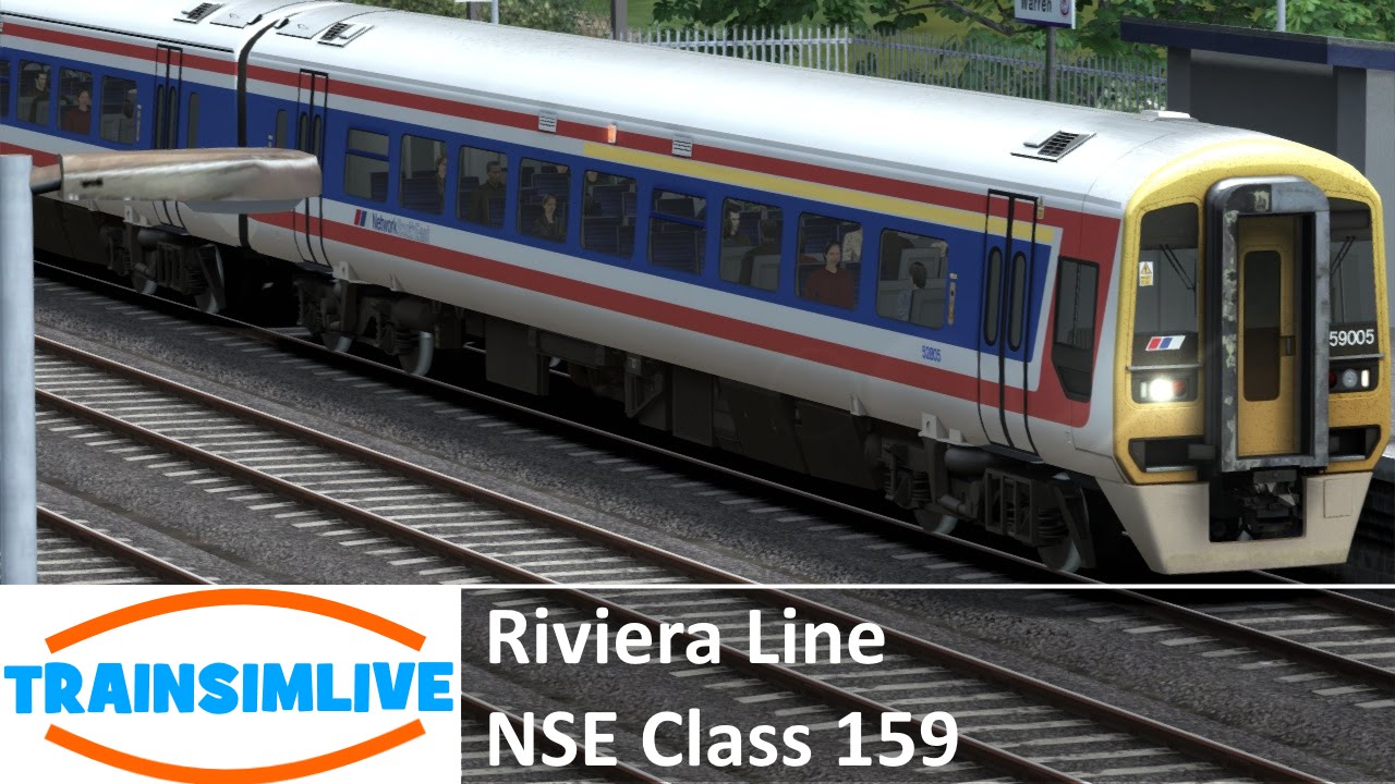 Train Simulator 2015 - Riviera Line, NSE Class 159 - YouTube