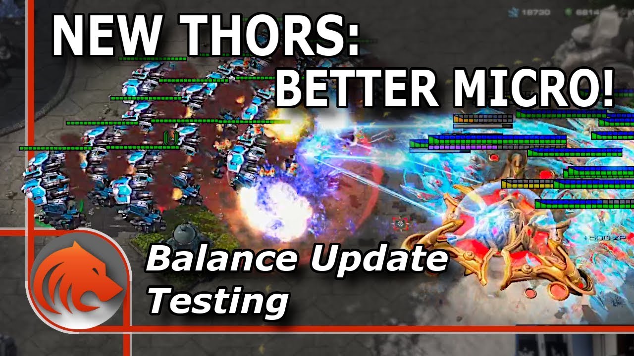 StarCraft 2: *NEW* Thors are...INSANE! - YouTube