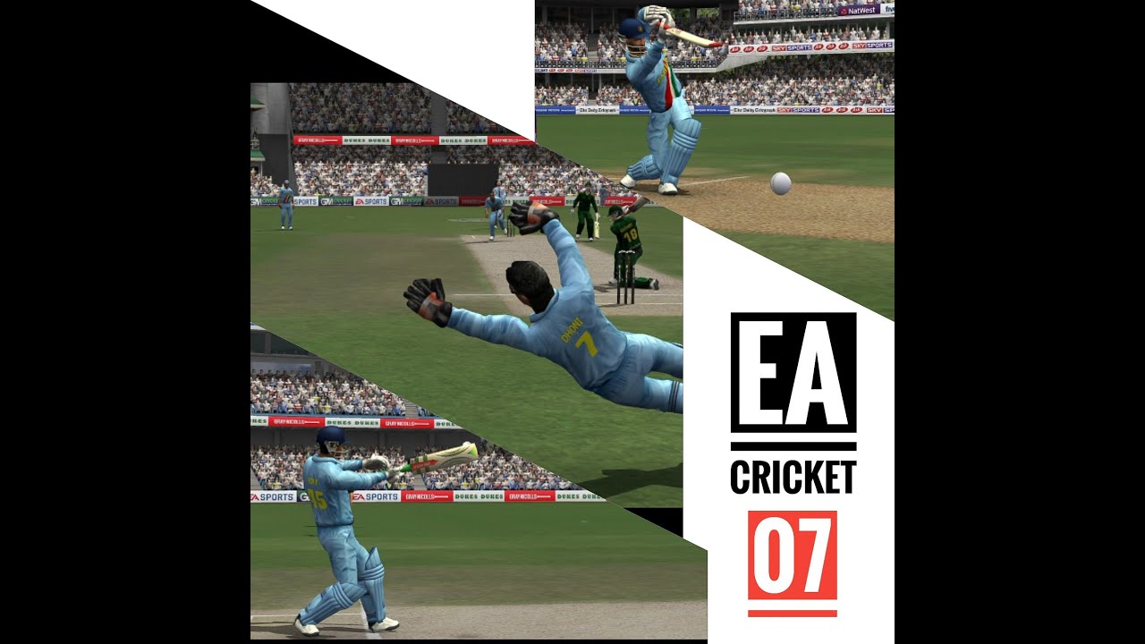 EA CRICKET 07 - Rewind - YouTube