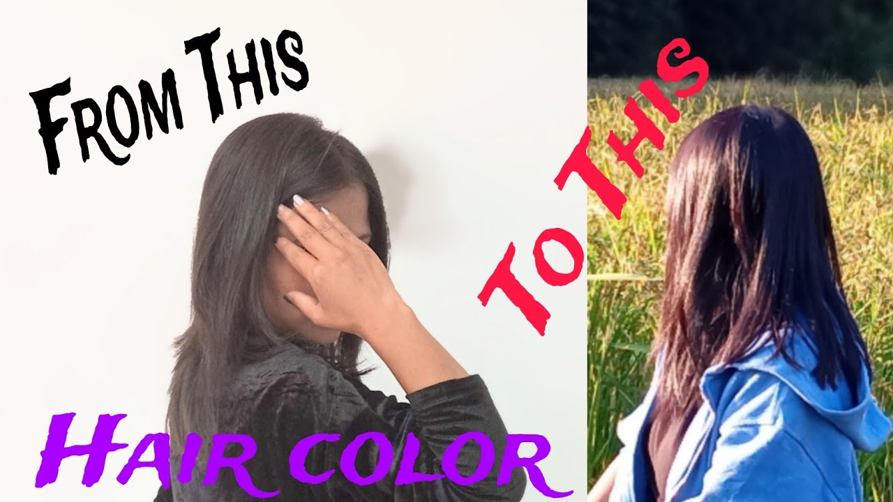 New hair color//Ak miat teiñ teiñ🤭#haircolour #minivlog - YouTube