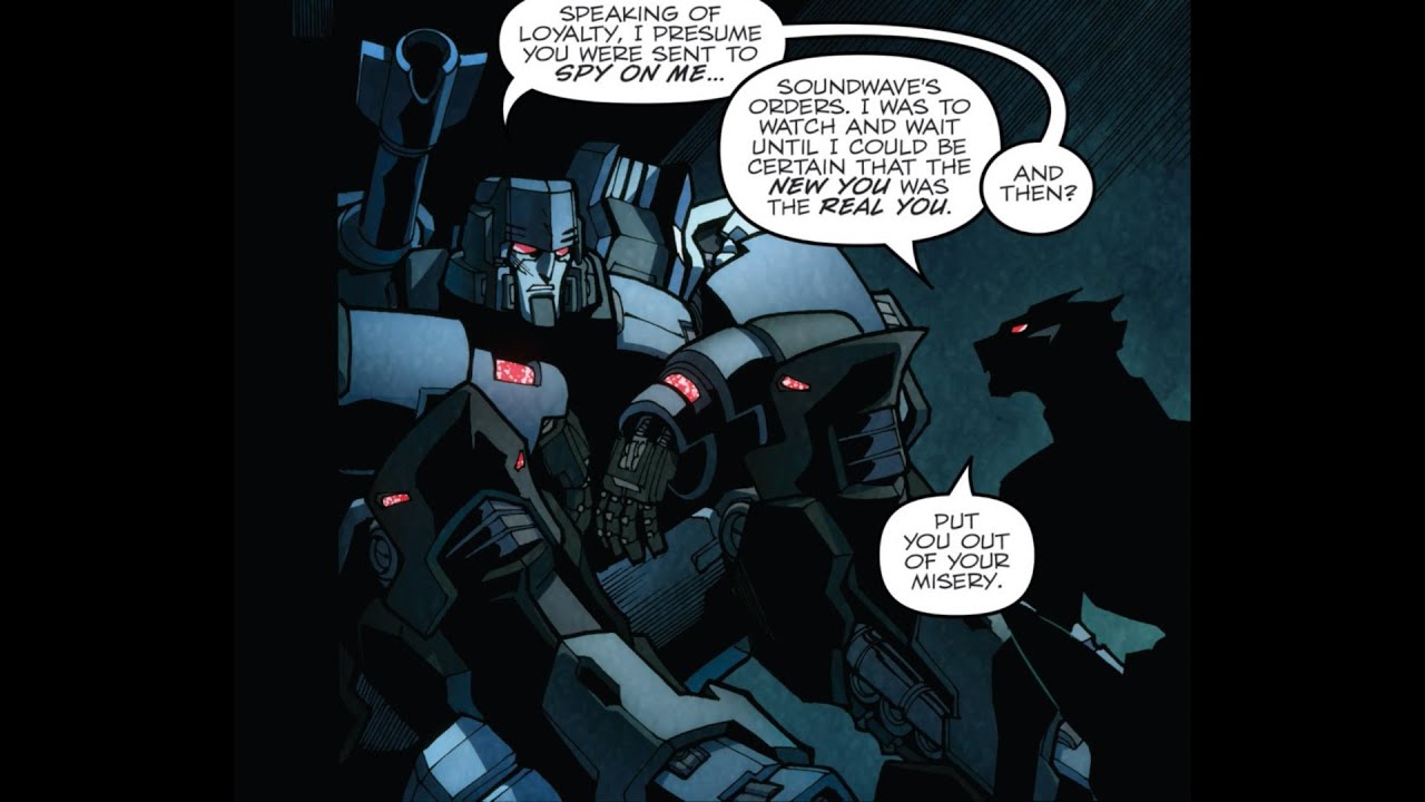 Megatron Tells Ravage Why He's An Autobot Comic Dub (Transformers MTMTE ...