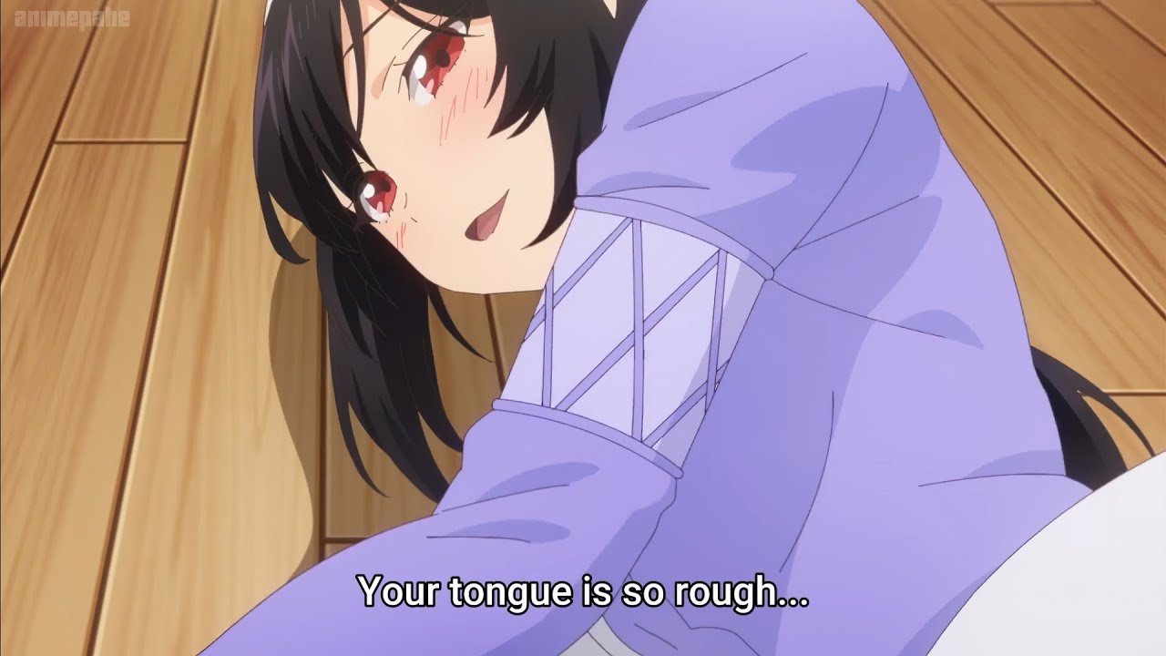 Inukai get's licked by pochita | My Life as Inukai-san's Dog Episode 3 ...